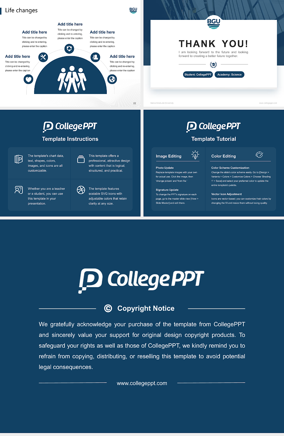 Bakke Graduate University National Scholarship Defense PPT Template ...