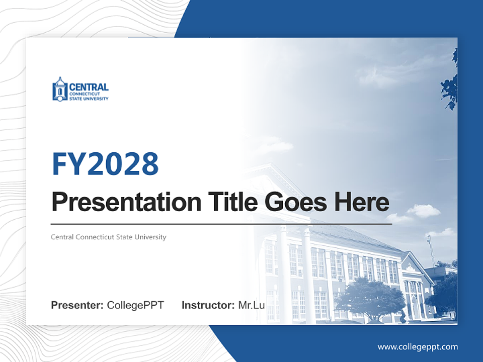 Central Connecticut State University Academic Presentation/Research ...