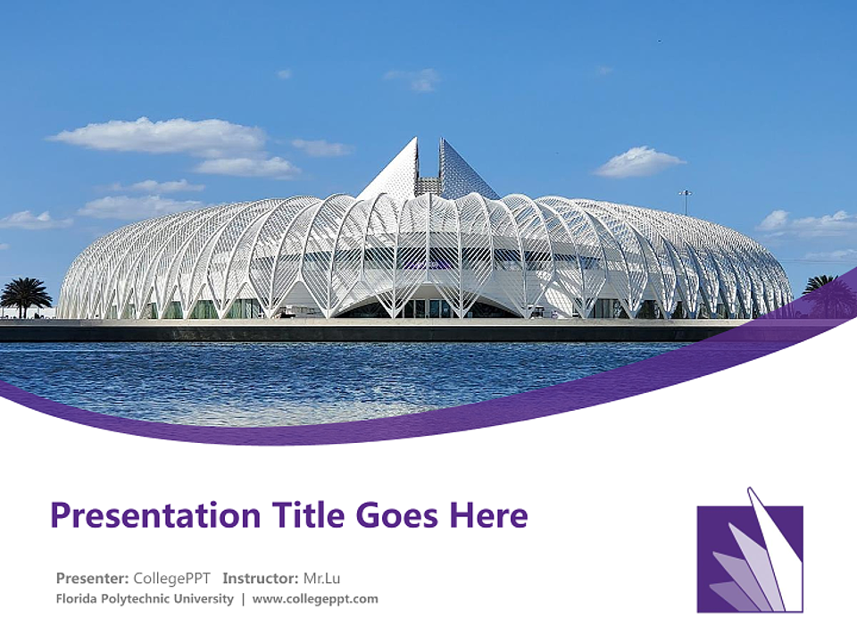Florida Polytechnic University Course/Courseware Creation PPT Template ...