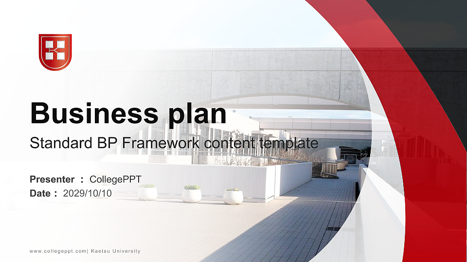 Kaetsu University Competition/Entrepreneurship Contest PPT Template ...