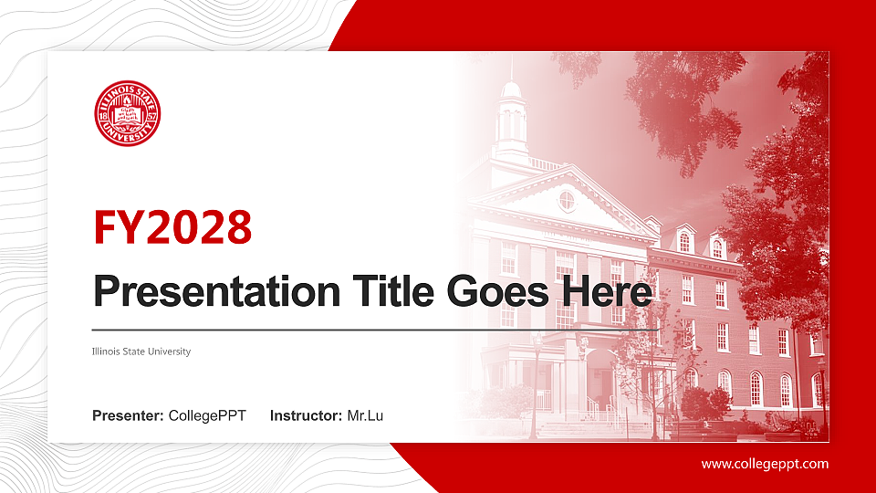 Illinois State University Academic Presentation/Research Findings ...