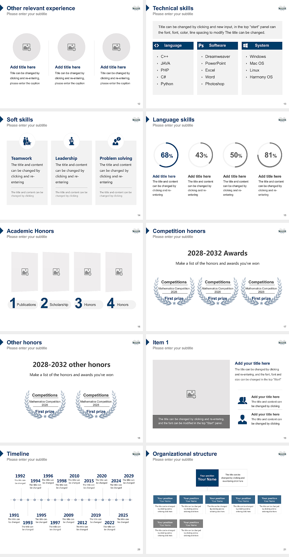 North Carolina Wesleyan College Resume PPT Template_CollegePPT