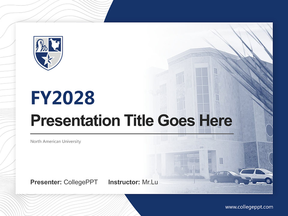 North American University Academic Presentation/Research Findings ...