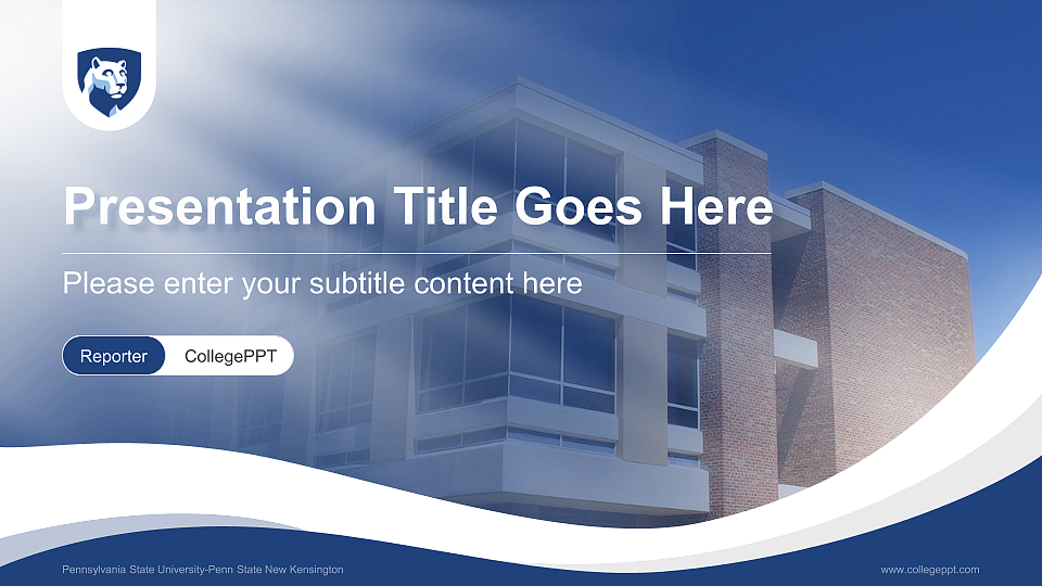 Pennsylvania State University-Penn State New Kensington Lecture Sharing ...