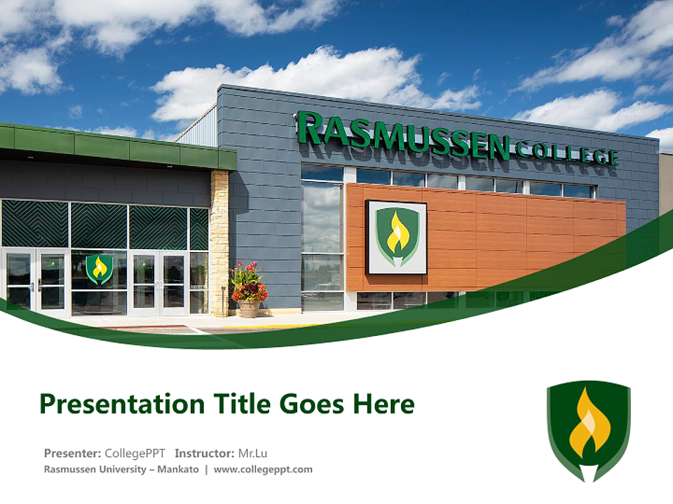 Rasmussen University – Mankato Course/Courseware Creation PPT Template ...