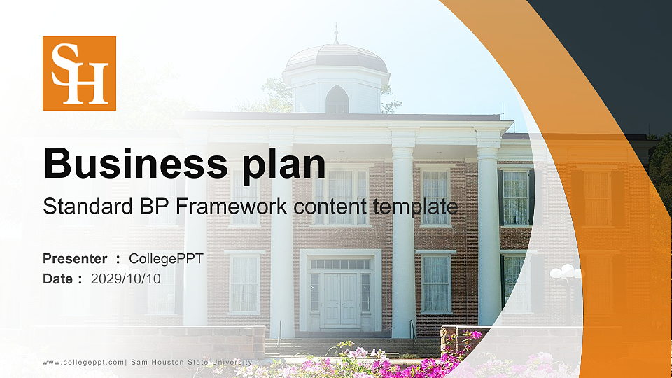 Sam Houston State University Competition/Entrepreneurship Contest PPT ...