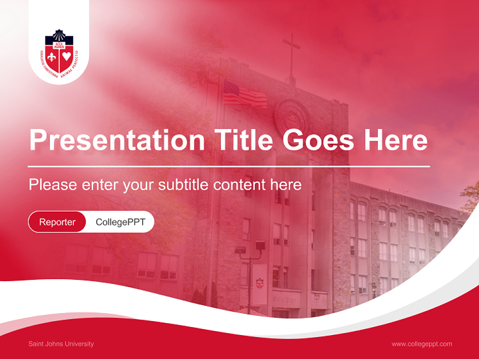 Saint Johns University Lecture Sharing and Networking Event PPT ...