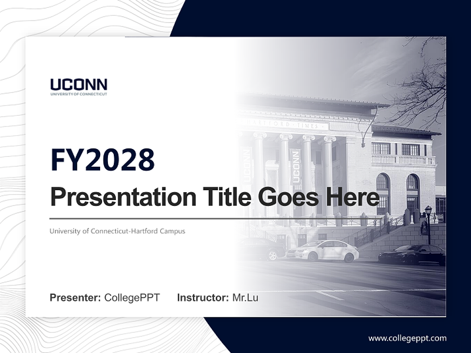 University of Connecticut-Hartford Campus Academic Presentation ...