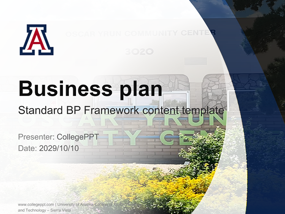 University of Arizona College of Applied Science and Technology ...