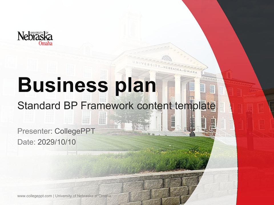 University of Nebraska at Omaha Competition/Entrepreneurship Contest ...